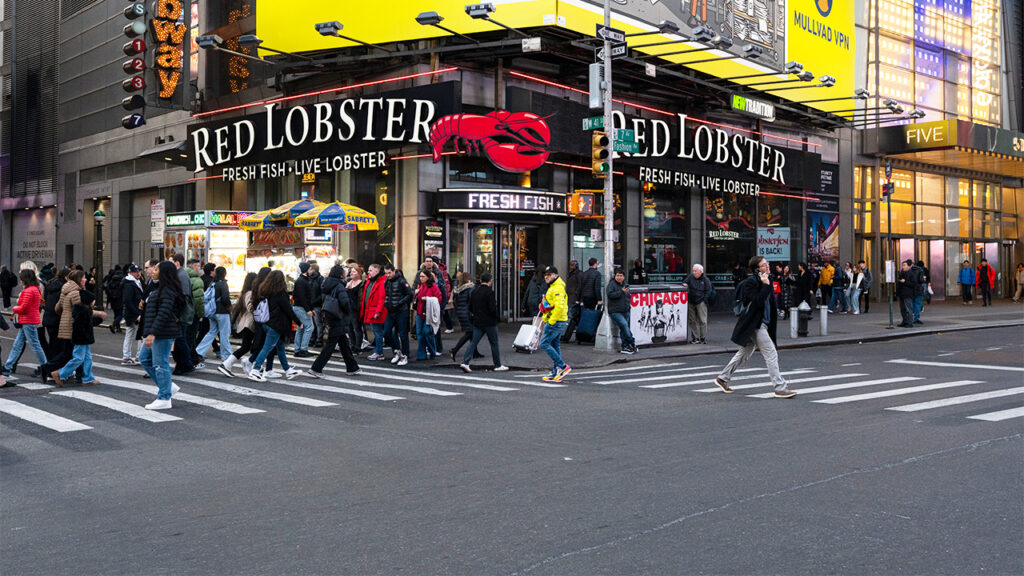 Red Lobster to close Times Square restaurant after more than 20 years ...